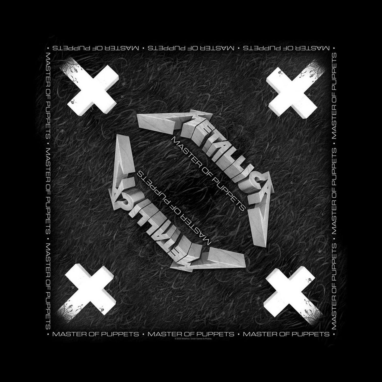 Click here for Metallica Adult Master Of Puppets Bandana One Size prices