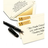 "Avery Gold Foil Mailing Labels, 3/4"" x 2-1/4"", 300 Count, Perfect ...