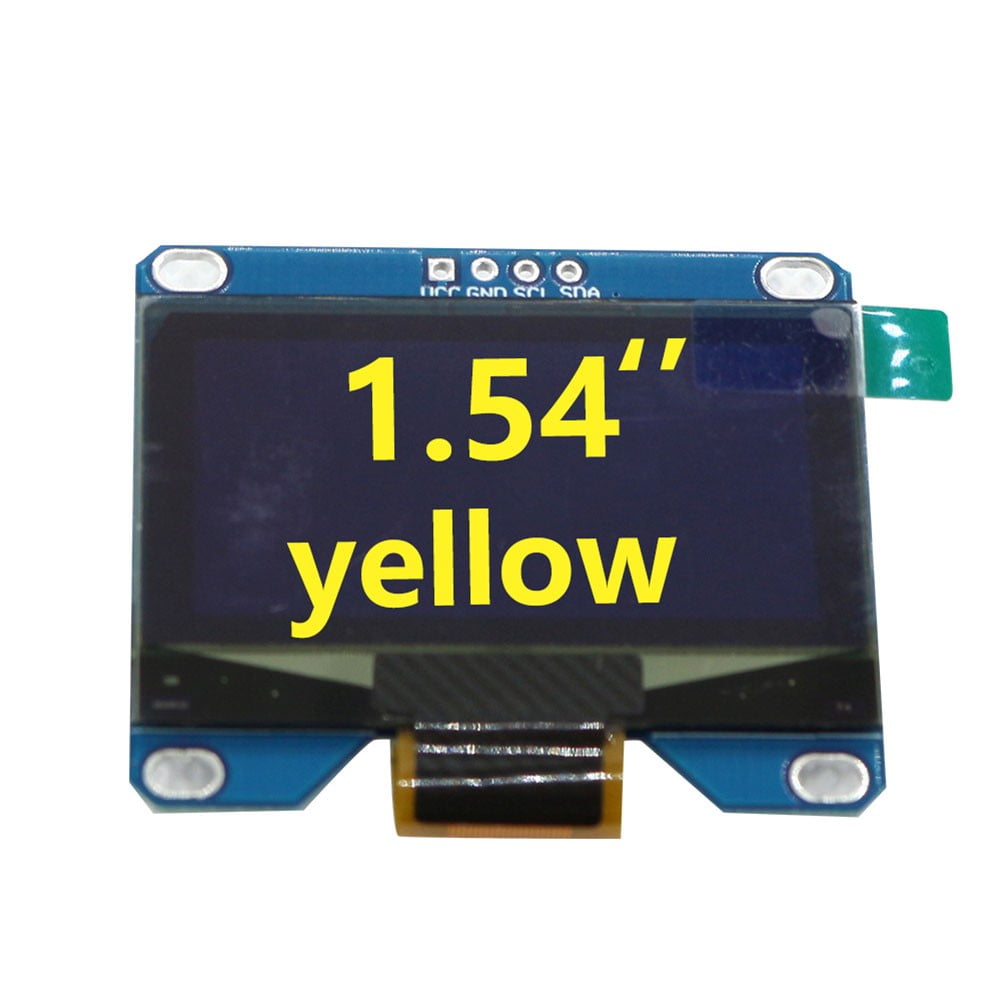 1.54 Inch Oled1306 Driver Lcd Module Fpc Display Yellow Blue White ...