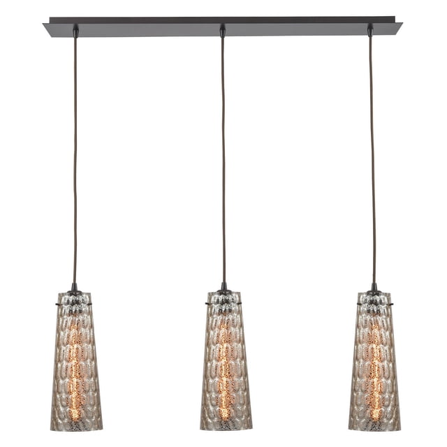 ELK Lighting Elk Pendant Options 3-light LED Linear Pendant in Oil ...