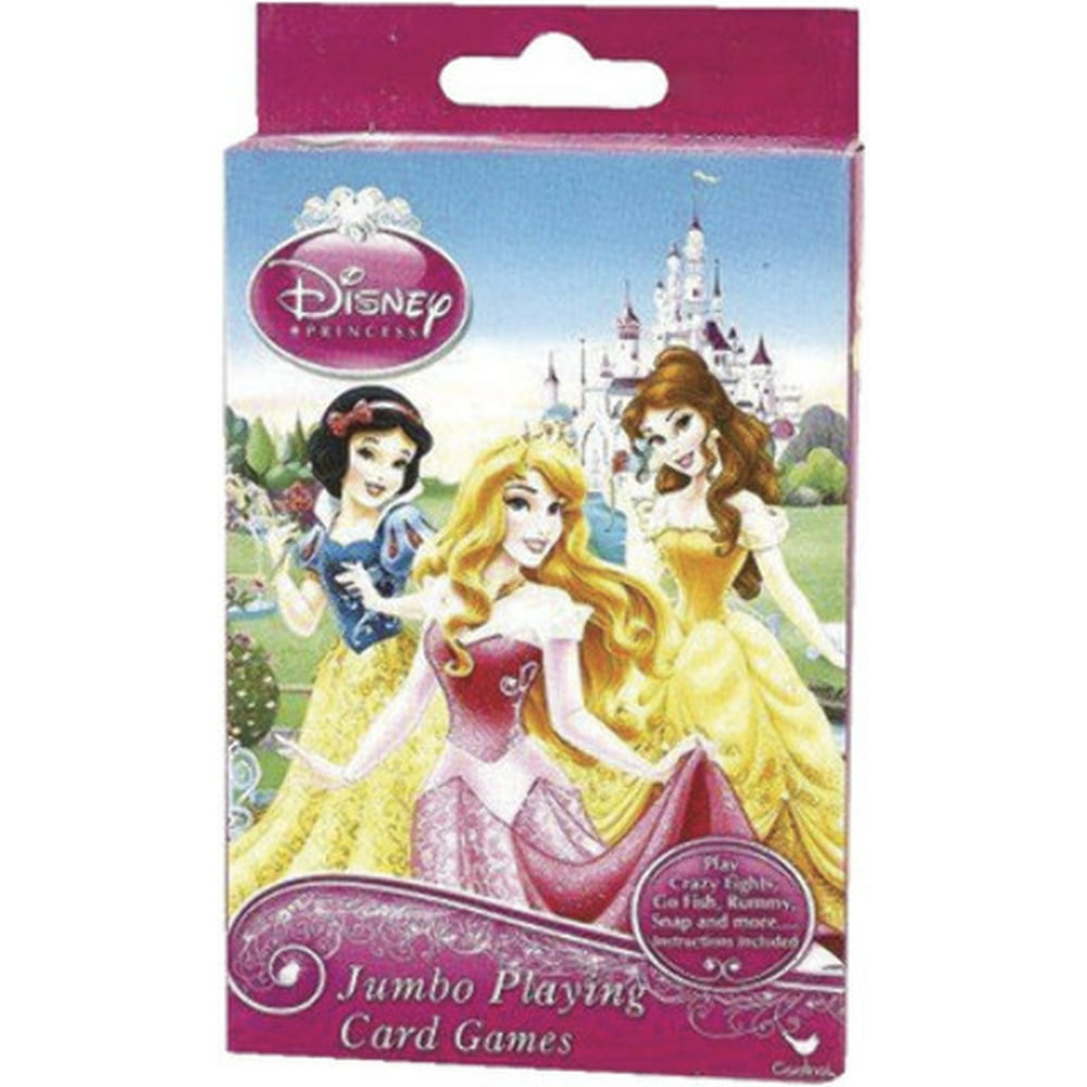 Disney Princess Jumbo Playing Card Game - Walmart.com - Walmart.com