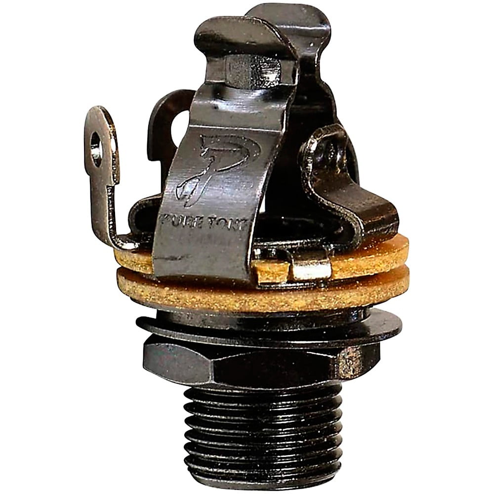 Pure Tone Technologies Pure Tone Mono Output Jack Black Nickel ...