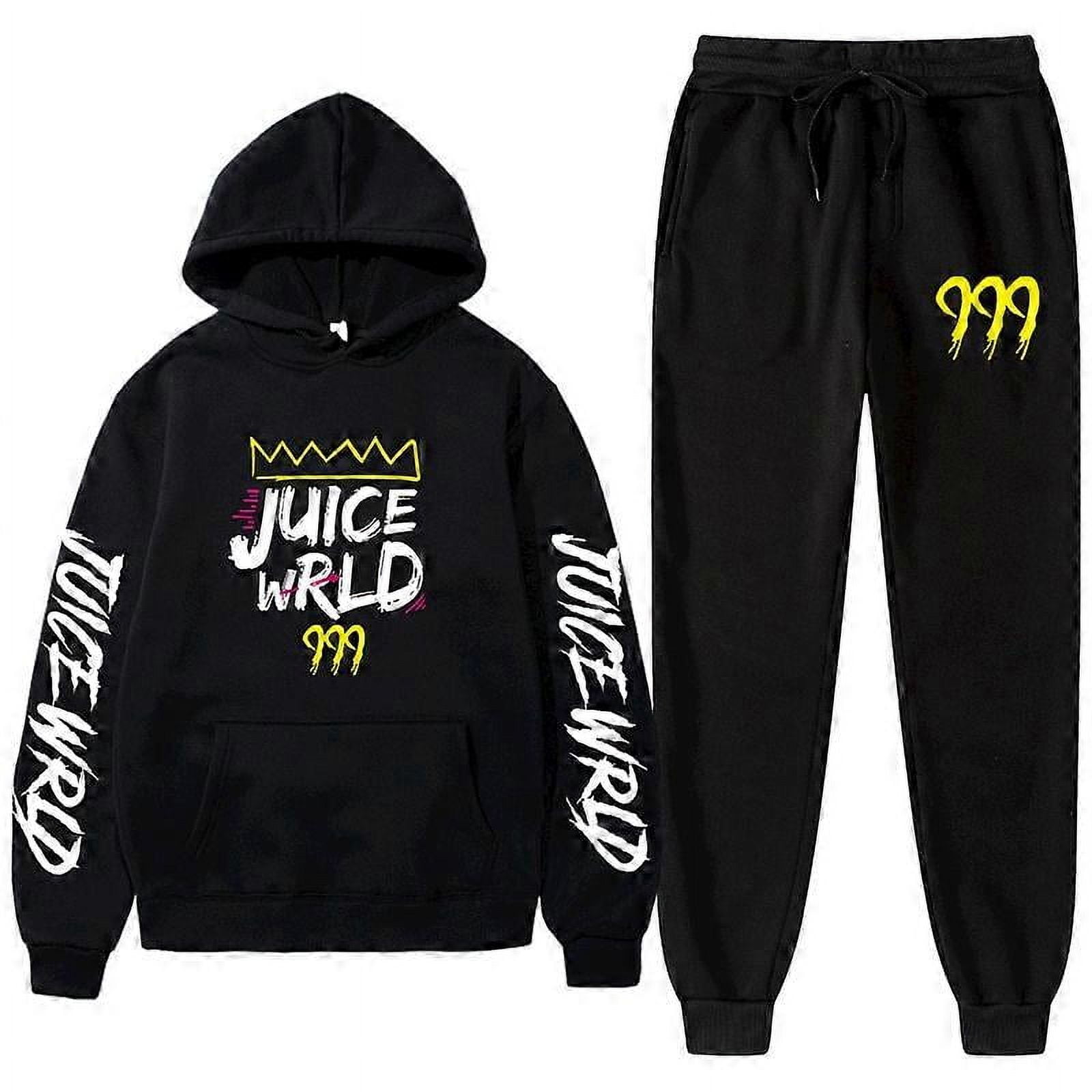 New Juice World Hoodie Suit Sweatshirt + Jogging Pants Juice Wrld Juice ...