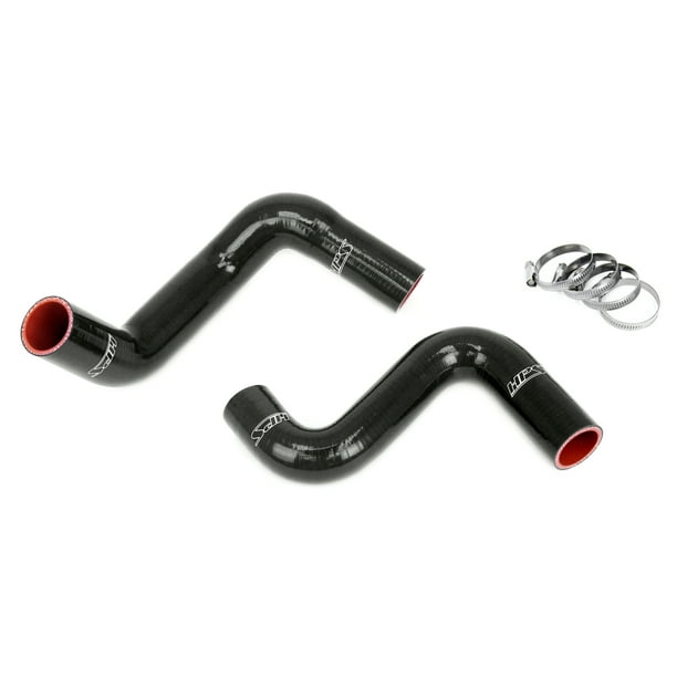 HPS Black 3-ply Reinforced Silicone Radiator Coolant Hose Kit ...