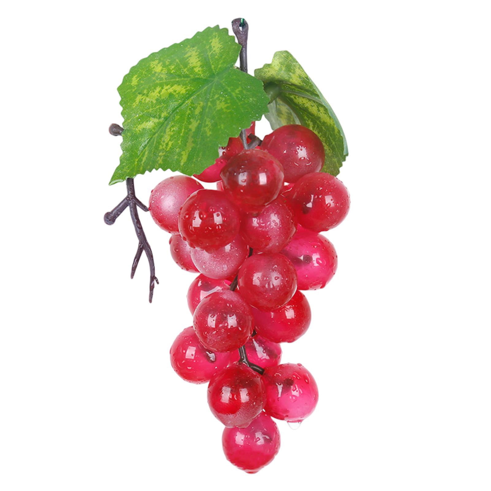 DISHAN Realistic Artificial Grape - Frosted Design, Not Withered ...