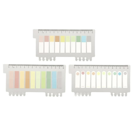 Index Tabs, Safe Adhesion Retro Style 3 Set Page Marker For Filing ...