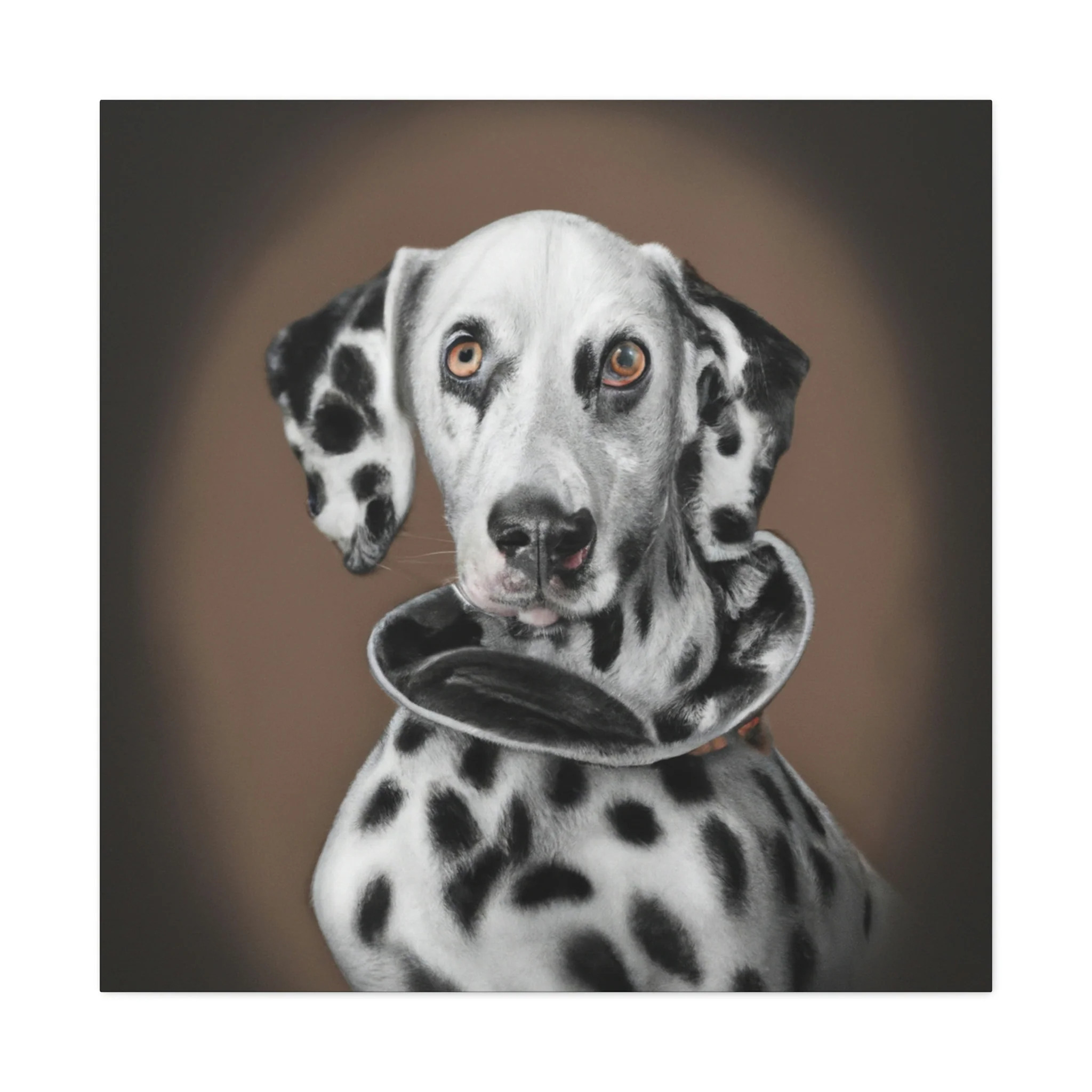 Dalmatian At Dusk. - Canvas - Walmart.com