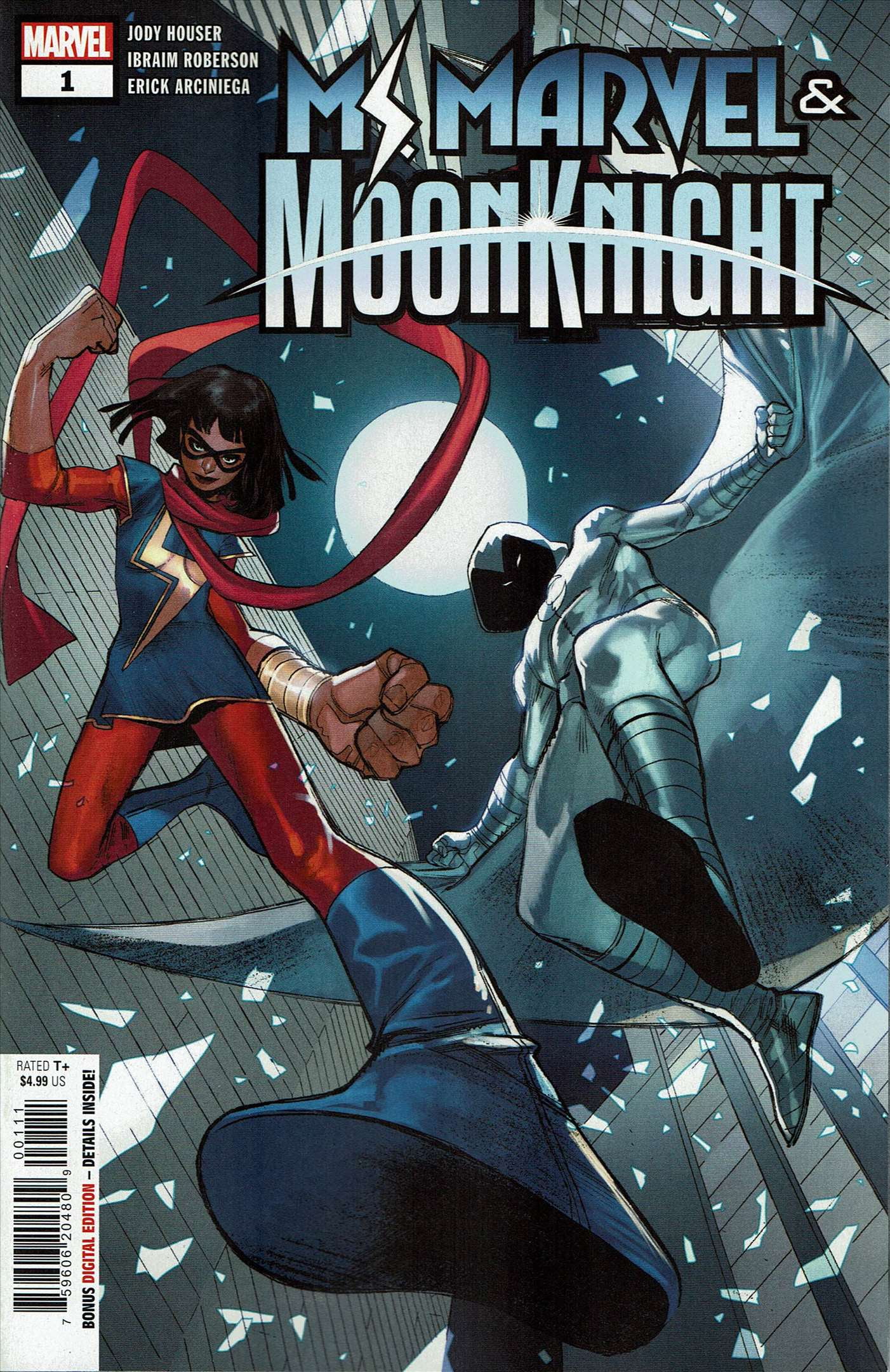 Ms. Marvel And Moon Knight #1 VF ; Marvel Comic Book - Walmart.com