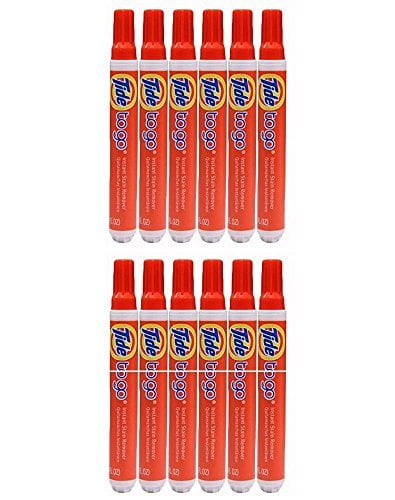 Tide Pens To Go Instant Stain Remover 10ml (0.33 FL oz.) - (Pack of 12 ...