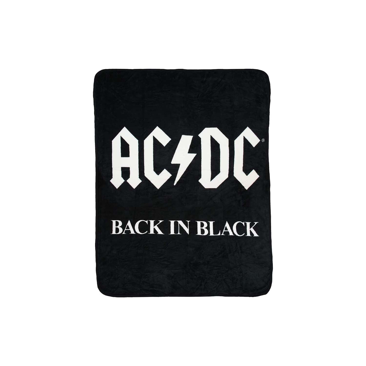 Click here for Bioworld Acdc Back In Black Throw Album Cover Blan... prices