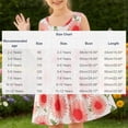 Agkizg Girls Summer Dress Heart Print Sleeveless Round Neck Tank A-line ...