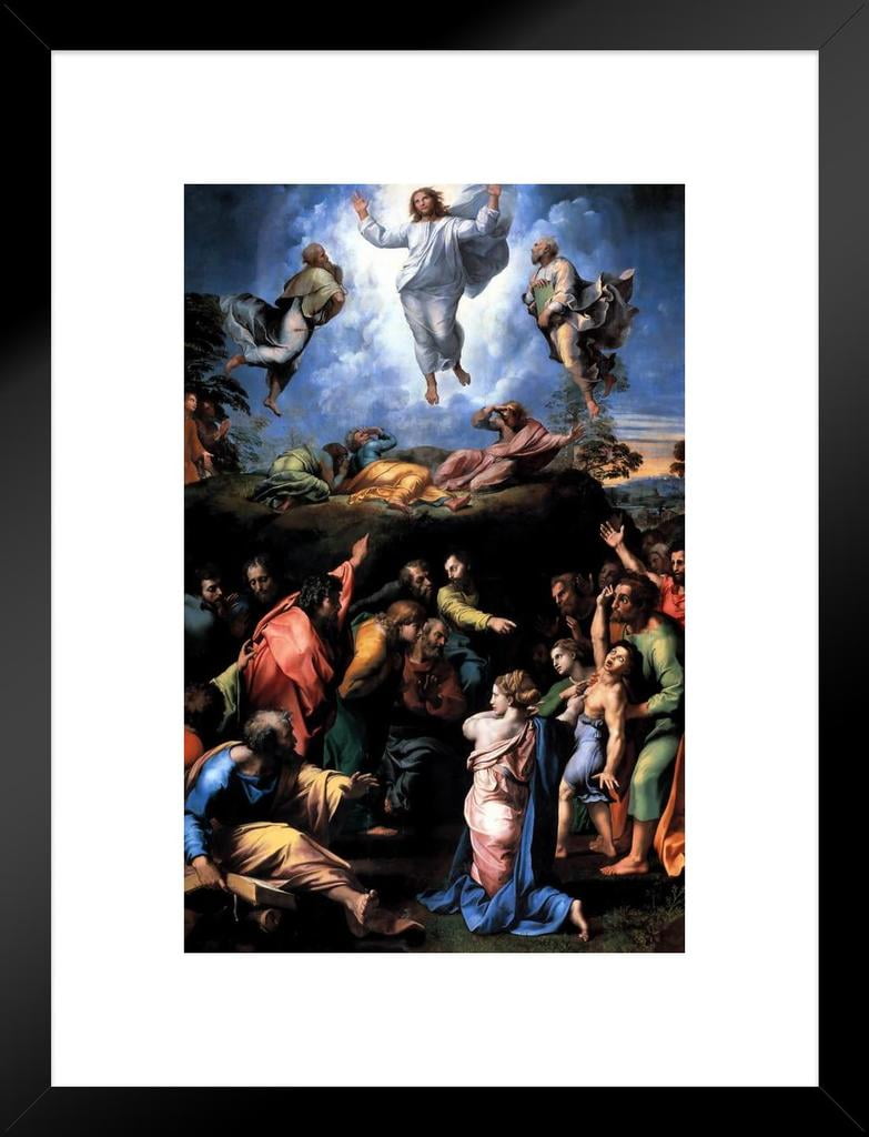 Raphael The Transfiguration Angel Realism Romantic Artwork Raffaello ...