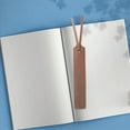 1Pcs Leather Bookmark, Classic Stitched Book Mark with Leather Rope ...