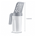 Anvirtue Self-Cleaning Cat Litter Scoop, Plastic Litter Box Shovel ...