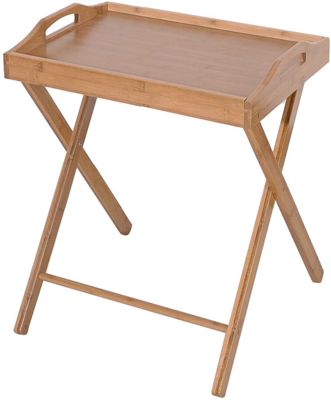 Folding Snack Table Bamboo Breakfast TV Tray Tables Philippines | Ubuy