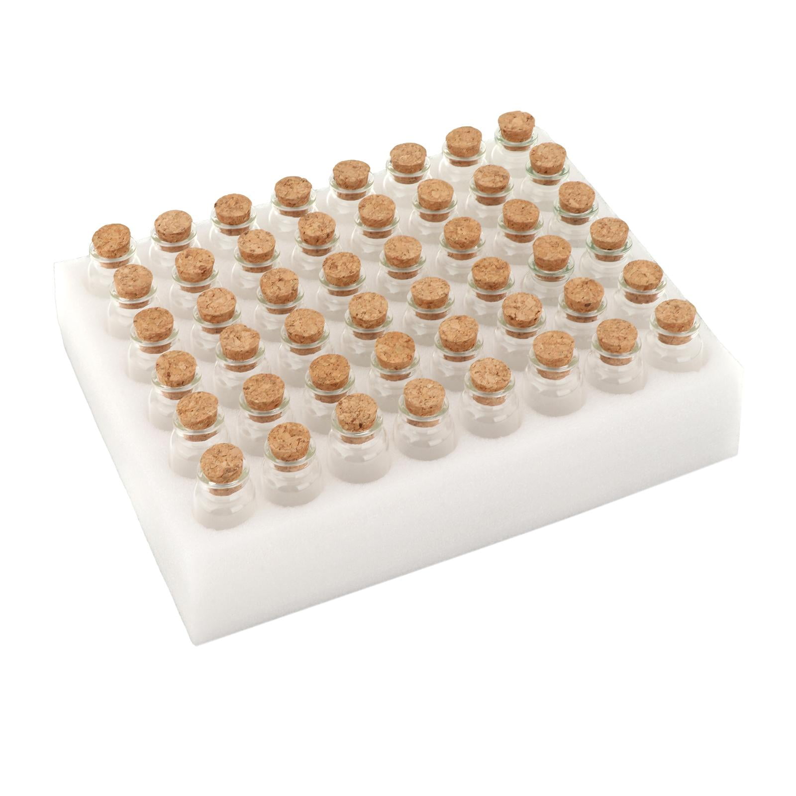 Glass Bottles with Cork Stoppers ,Mini Vials Cork , Small Glass Jars ...