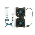 Foldable USB Laptop Cooling Pads with Double Fans Mini Octopus Notebook ...