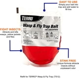 Terro T513 Wasp & Fly Trap Refill-6 Pack,Red - Walmart.com