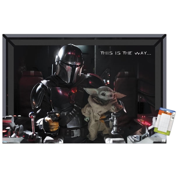 Star Wars: The Mandalorian - This is the Way Wall Poster, 14.725" x 22. ...
