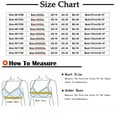 Arnsht Plus Size Push Up Bra for Women Front Buckles Underwear ...