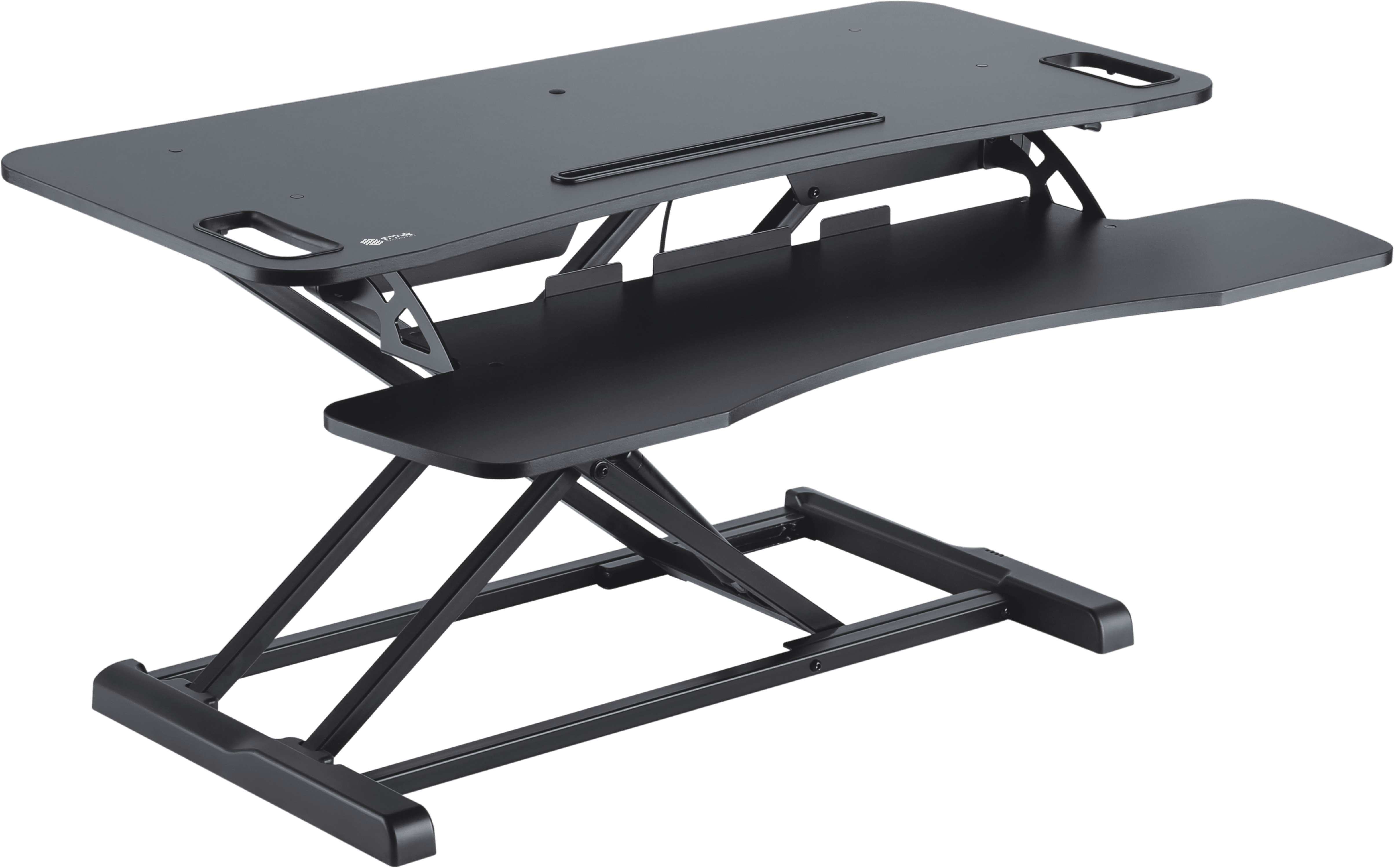 Star Ergonomics - Sit-Stand Desktop Workstation (SE01M1WB) - Walmart.com