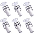 6 Piece Stainless Steel Toggle Box Lock Latch Hardware Buckle Cap Lock ...