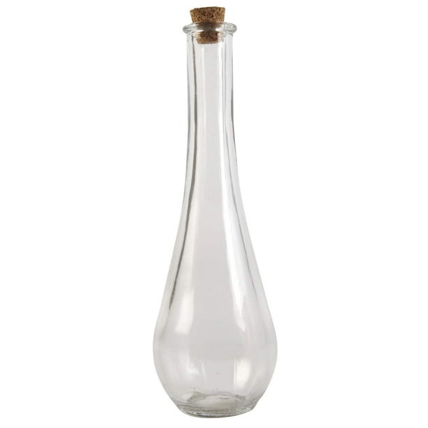 12 Pack: 7" Clear Glass Teardrop Vinegar Bottle by Ashland® - Walmart.com