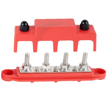 4 Post Battery Terminal Distribution Block 250A 48V Professional Power Distribution Block with ...