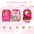 Infans 2PC Toddler Travel Baggage - Kids Carry On Luggage Set with ...