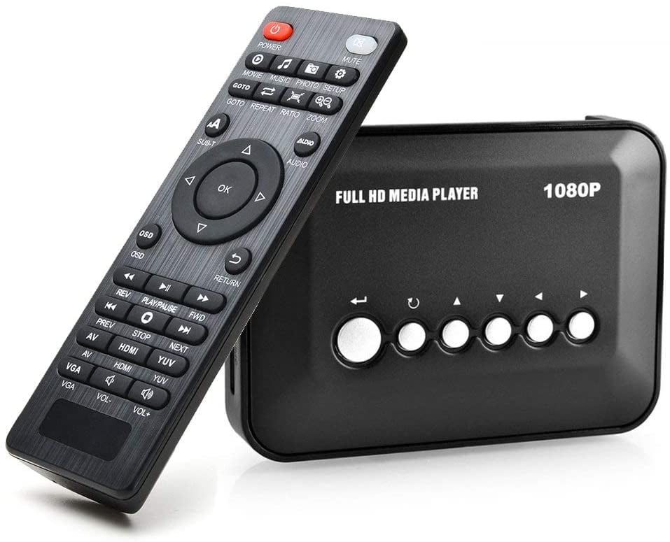 1080p Hdmi Tv Media Player With Hdmi Ypbpr Av Output Usb Sd Ports With