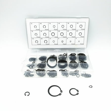 TILIYHELLO 225pcs Circlips Set, Assorted Circlips, Snap Retaining Ring ...
