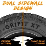 Cosmo Gripit XT 35X12.50R22 121R F 12 Ply x/t Extreme Terrain Light ...