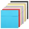 100pcs Kraft Paper Envelopes Blank Envelopes Invitation Cards Envelops ...