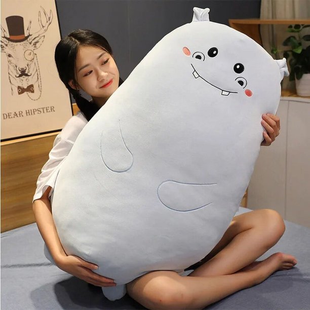 Giant Cartoon Fat Bear Pillows Cute Animal Dinosaur Hippo Monkey Cat ...