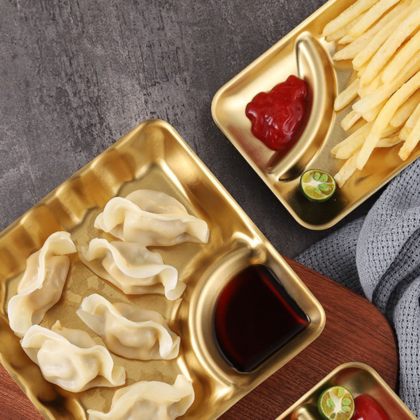 Cheers US Snack Trays for Party Appetizers, Chip & Dip Serving Set ...