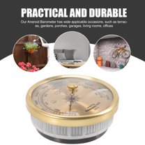 Precision 3.25 inch Wall Barometer with Weather Measure Gauge and ...