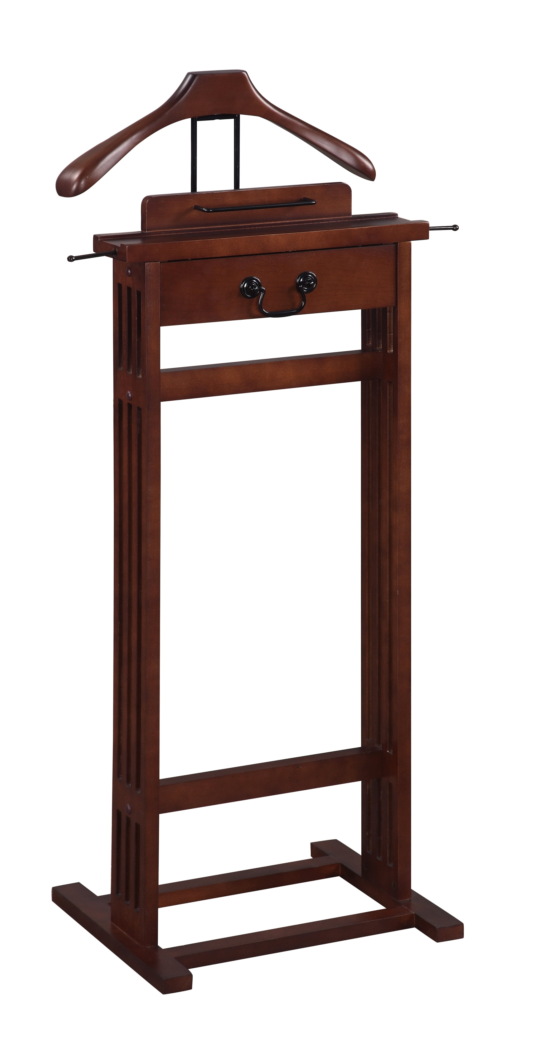 Vl16188 Mission Wardrobe Valet in Dark Walnut Finish. - Walmart.com