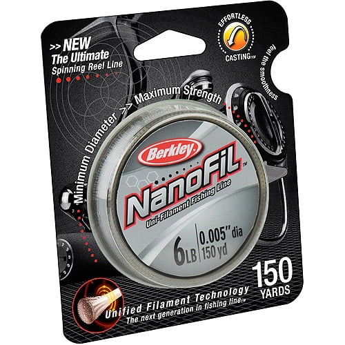 Berkley Nanofil Uni-Filament Fishing Line - Walmart.com