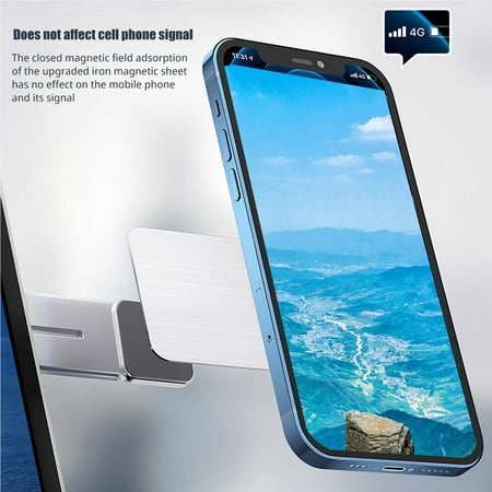Laptop Phone Holder Monitor Side Phone Mount Aluminum Alloy Magnetic ...