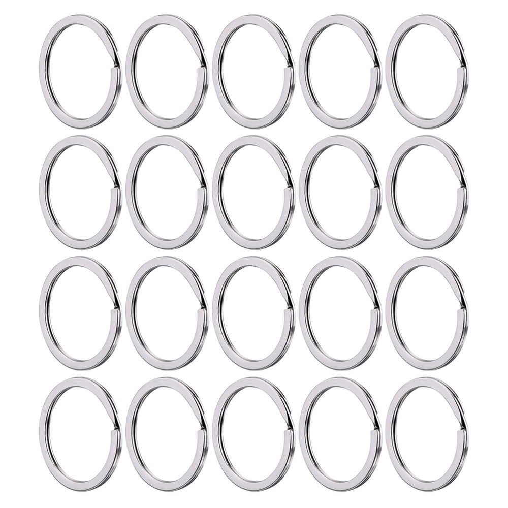 Click here for Generic 100pcs Key Split Rings Metal Key Rings Dur... prices