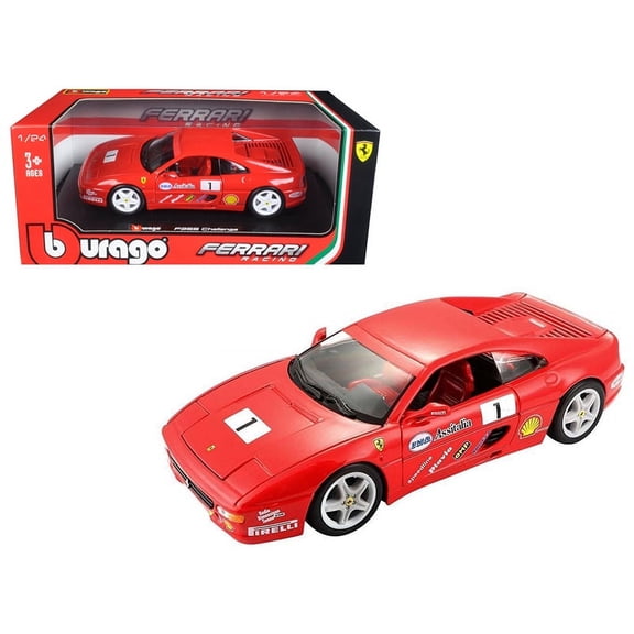 Ferrari F50, Red - Bburago 26010 - 1/24 scale Diecast Model Toy Car ...