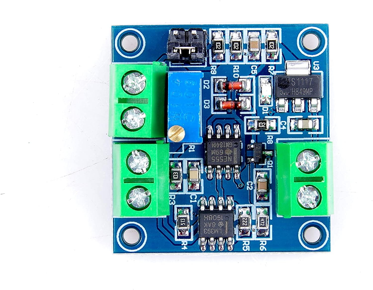 Voltage to PWM Module DC 0-10V Voltage Converted to 0% -100% PWM ...