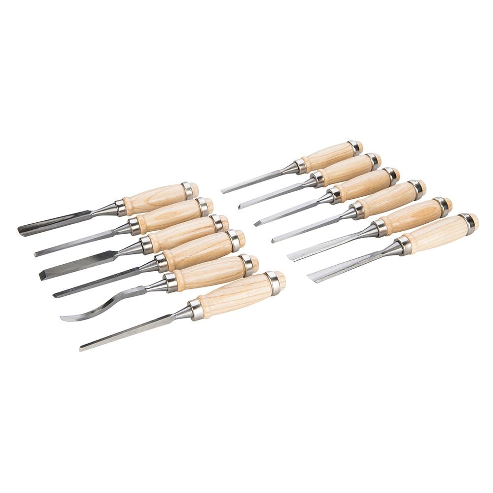 Silverline - Wood Carving Set 12pce - 200mm - Walmart.com
