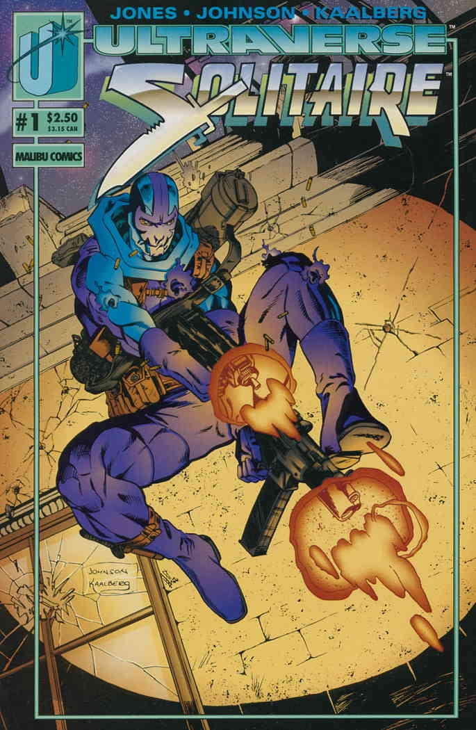 Solitaire #1 VF ; Malibu Comic Book - Walmart.com