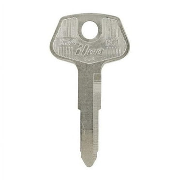 Hillman Automotive B96 Double-Sided Universal Brass Key Blank for ...