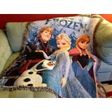 Disney Frozen Tapestry Throw Blanket, 48x60, Multicolor, Polyester ...