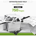 65XL Black Ink Cartridge High-Yield Replacement for HP Ink 65 XL HP65 ...