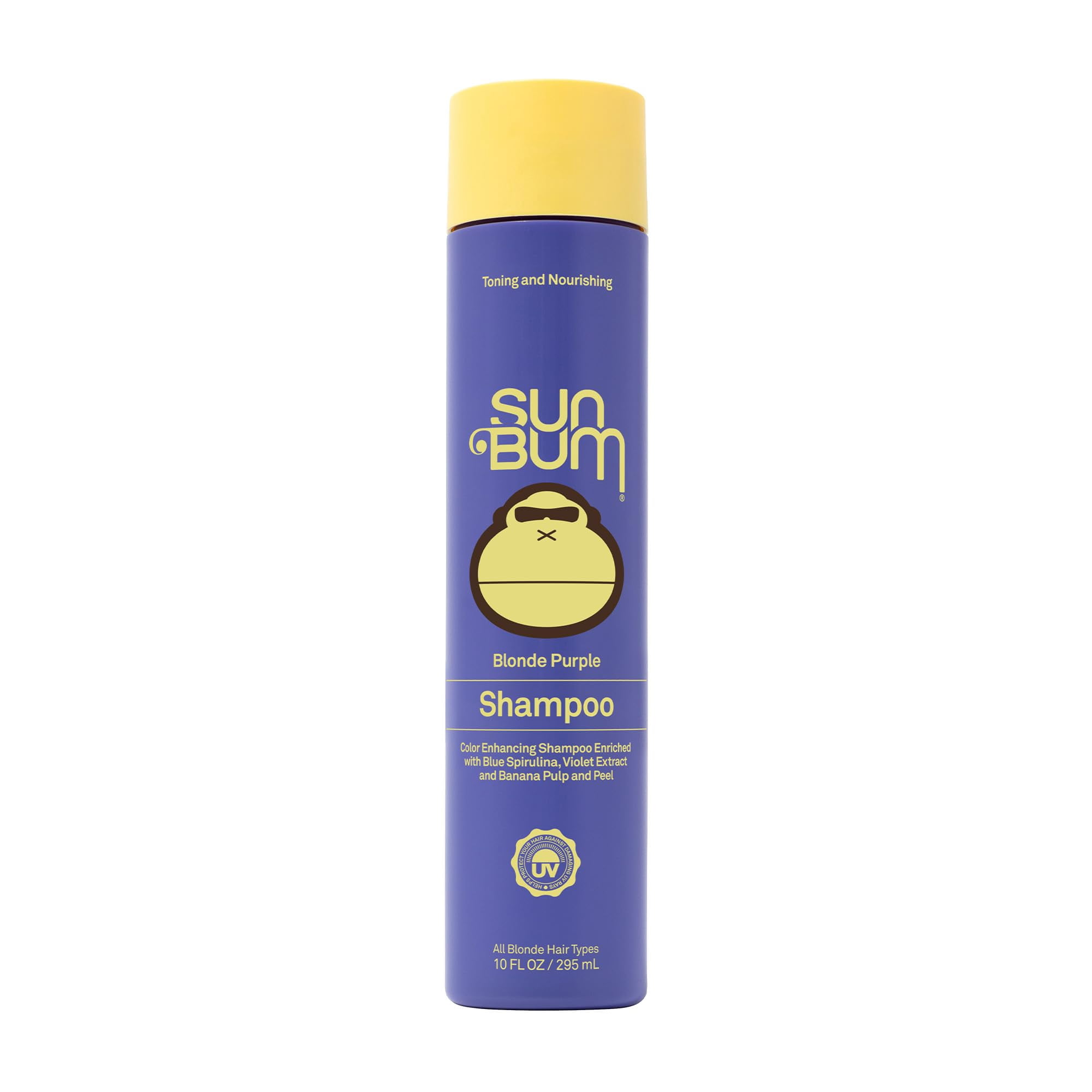 Champú Sun Bum Blonde con protección UV y realzador del color, 300 ml ...