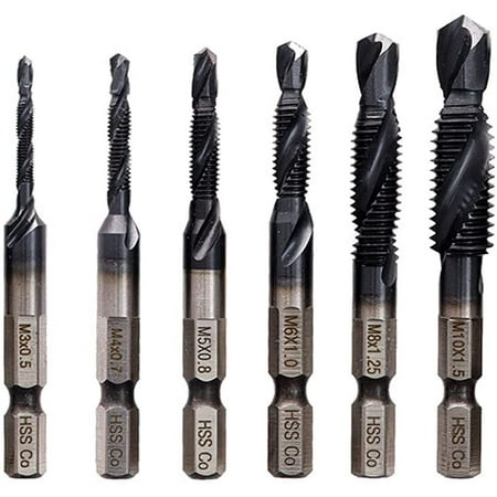 Compound Tap, Multifunctional Metric Spiral Groove Taps M35 Cobalt ...