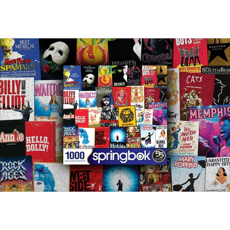 Broadway Musicals Collage